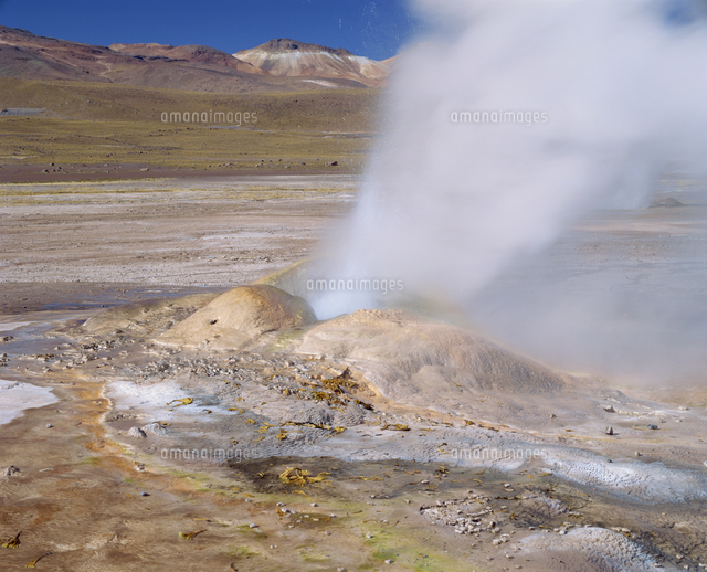 El Tatio Geyser in the San Pedro de Atacama[11104009990]の写真素材・イラスト素材 ...