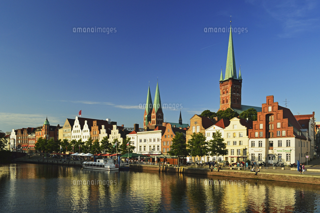 Old Town of Lubeck, Schleswig-Holstein[11104016269]の写真素材・イラスト素材｜アマナイメージズ