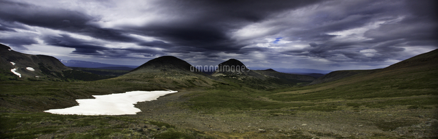 Volcanic landscape in the Itcha Mountains British Columbia Canada ...