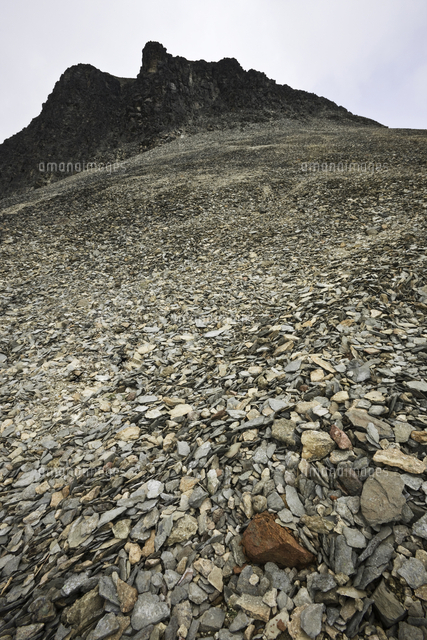 Volcanic landscape in the Itcha Mountains of British Columbia Canada ...