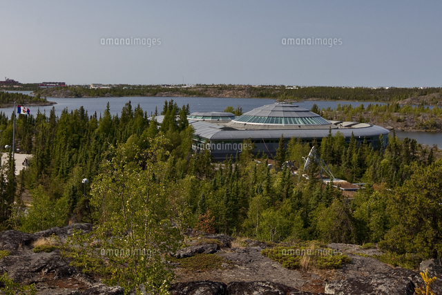 NWT Legislature Building, Yellowknife, NWT.[11118037177]の写真素材・イラスト素材 ...
