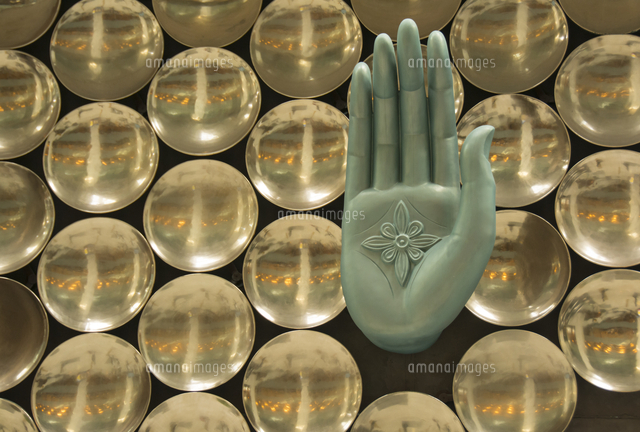 Mudra, hand statue , a symbolic hand gesture used in Hindu and Buddhist ...
