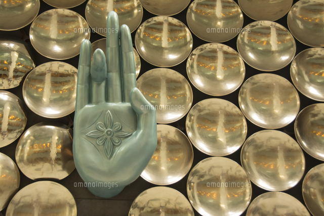 Mudra, hand statue , a symbolic hand gesture used in Hindu and Buddhist ...